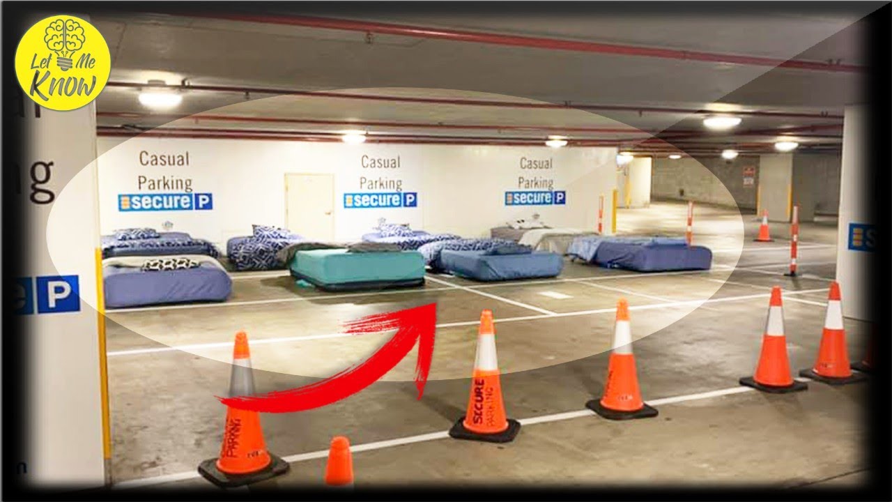 An Australian parking lot transforms into a place for the homeless to ...