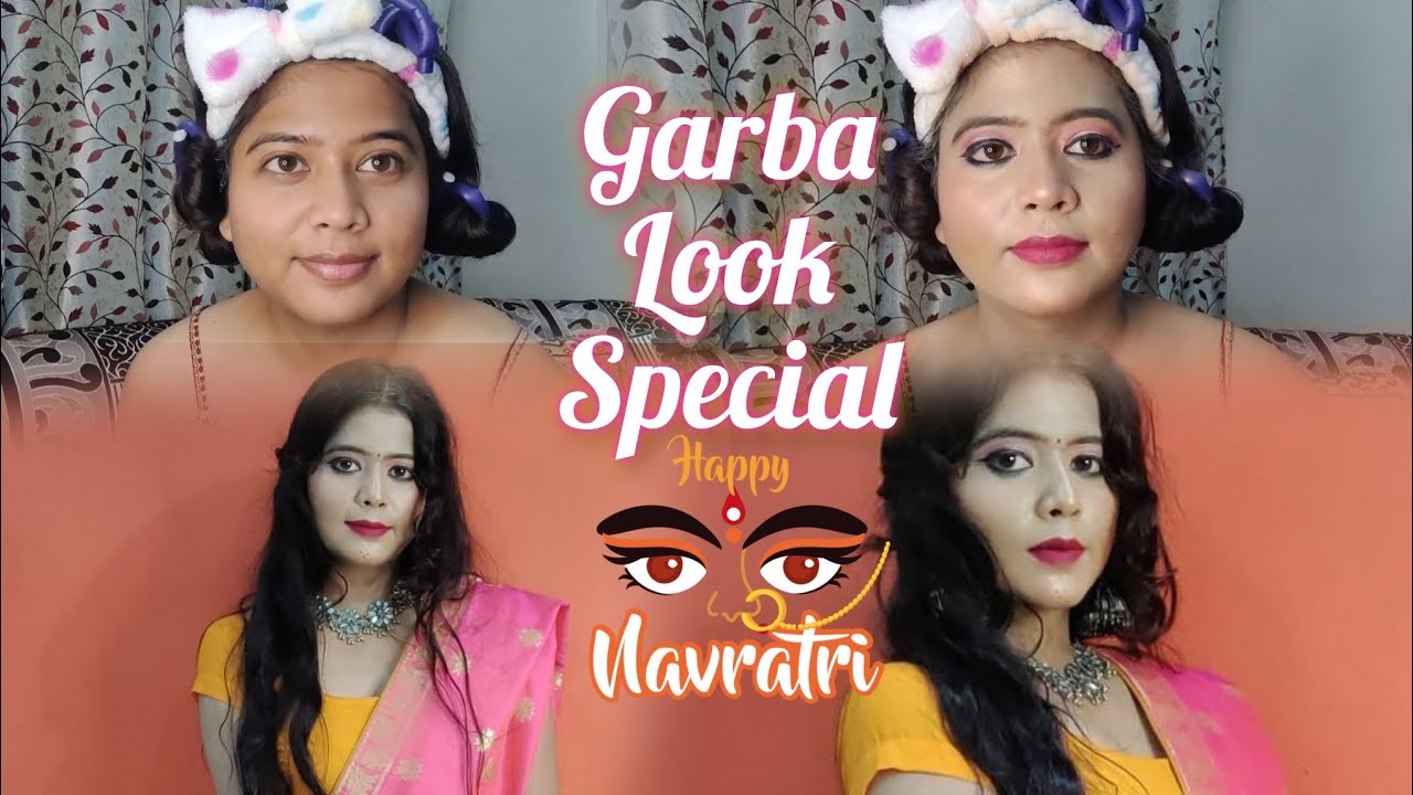 Garba Look | Garba Makeup | Garba GRWM | Garba Ke Liye Kaise Taiyar Ho ...