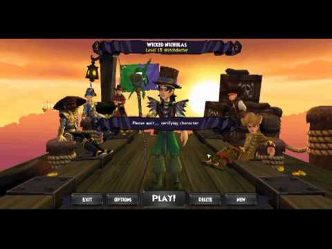 My Pirate101 characters. - YouTube