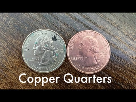 Turning Quarters Into Copper - YouTube