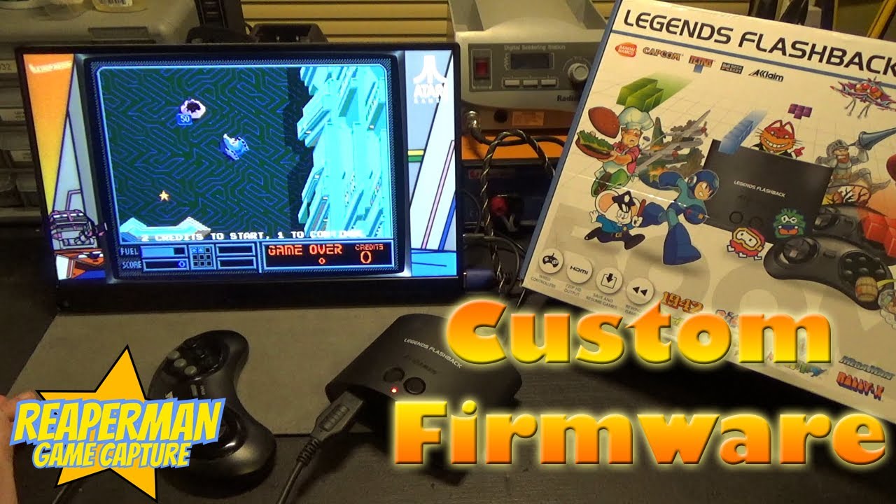 Atgames Legends Flashback with Custom Firmware - YouTube