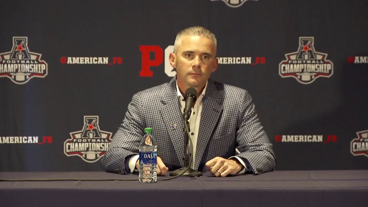 2019 American Football Championship Pre-Game Press Conference - YouTube