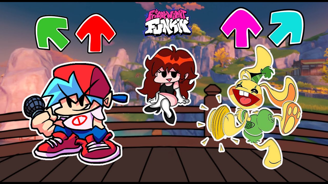 Friday Night Funkin VS Bunzo Bunny | but Bunzo Swaps Tails - YouTube