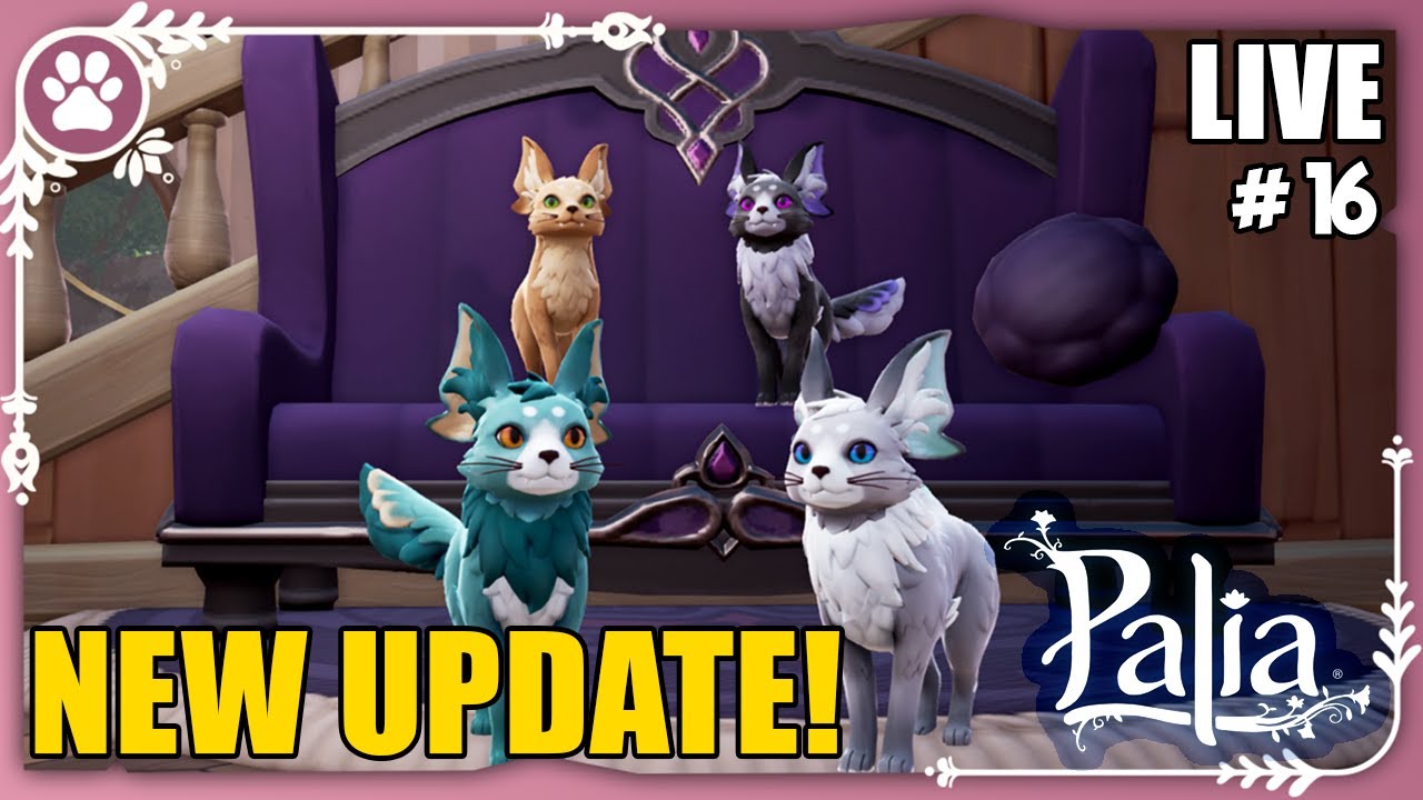 [LIVE] update terbaru dan fitur pet - Palia [Indonesia] #16 - YouTube