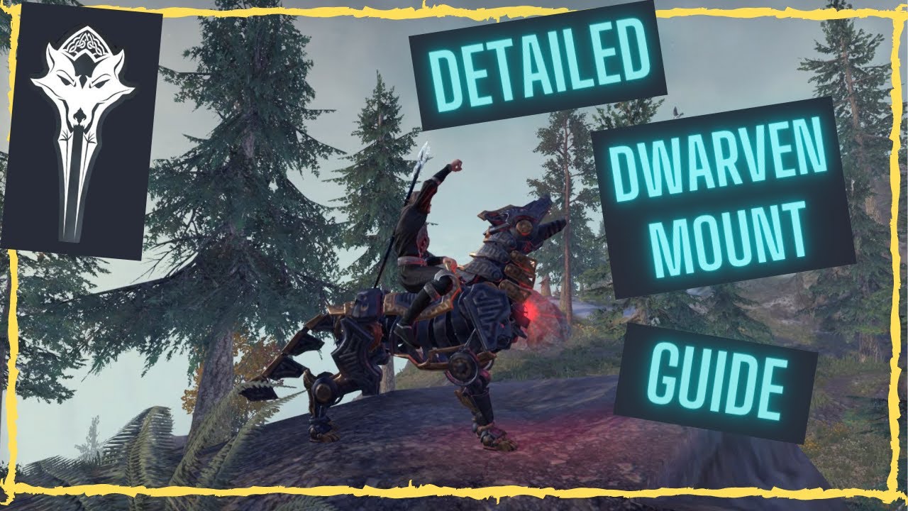 Detailed Dwarven Mount Guide - YouTube