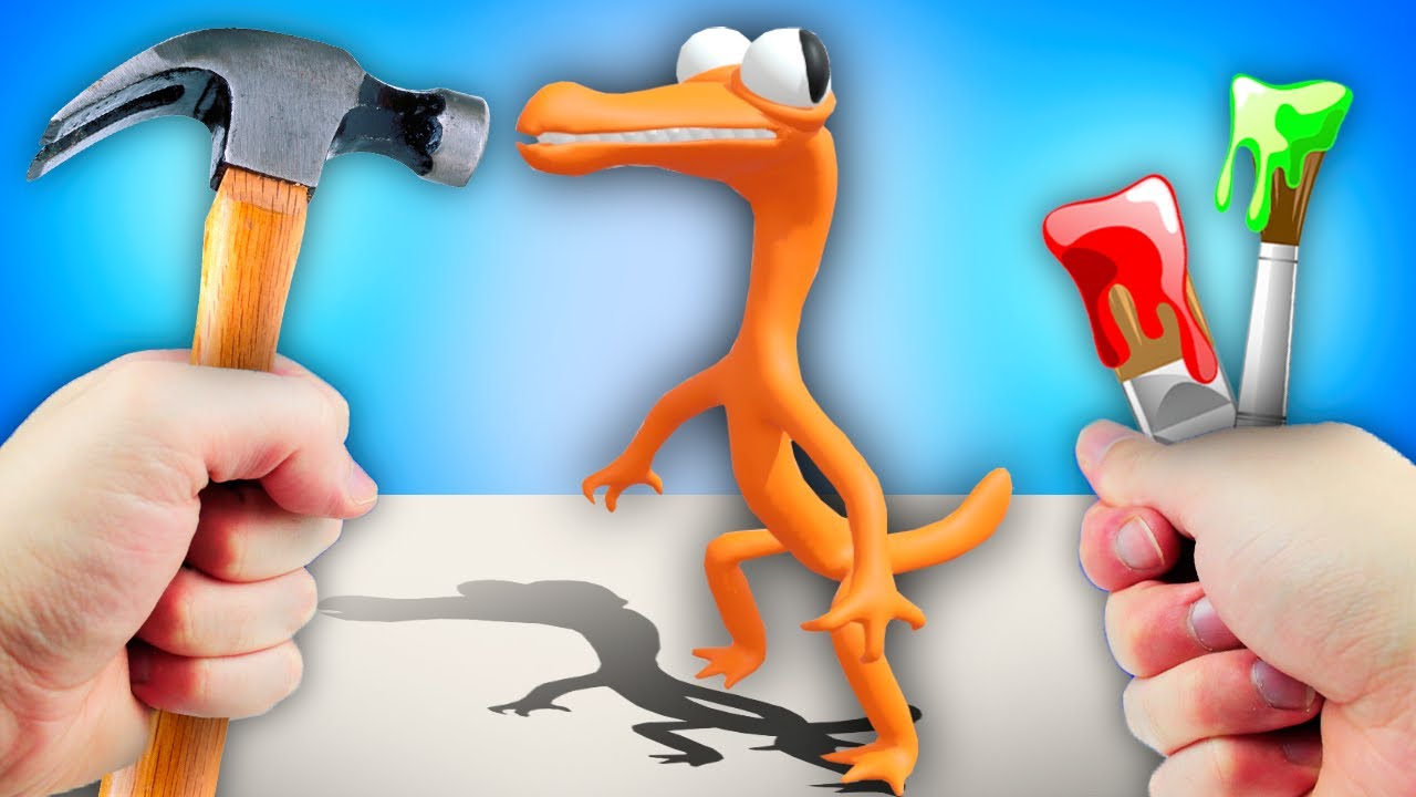🎨 Drawing ORANGE Morph from Rainbow Friends EASY Chapter 2 New Roblox ...
