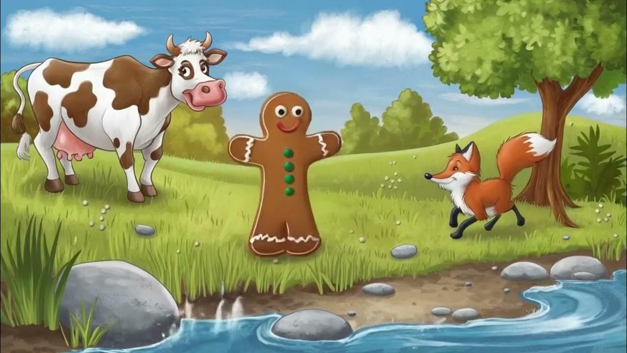 The Gingerbread Man Song – Run, Run, as Fast as You Can! #kidssong # ...
