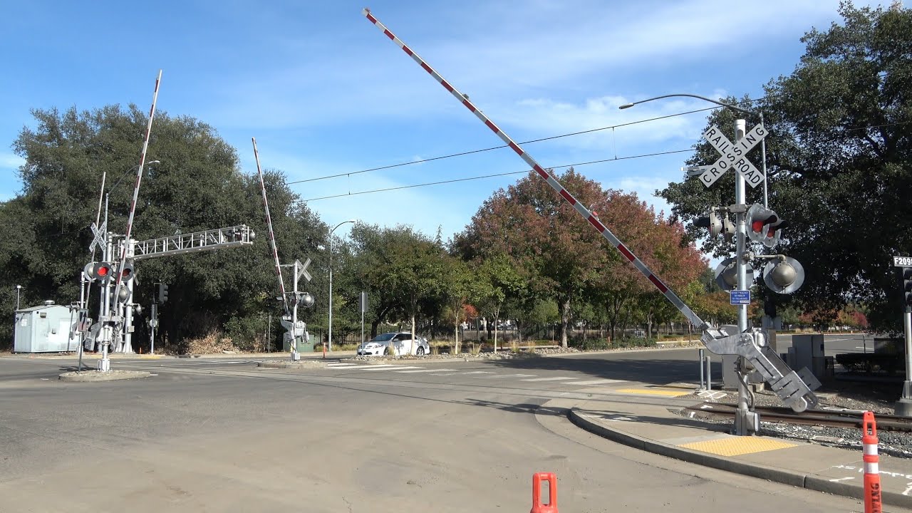 Glenn Dr. Railroad Crossing & Distant Shots, Project Update - Folsom CA ...