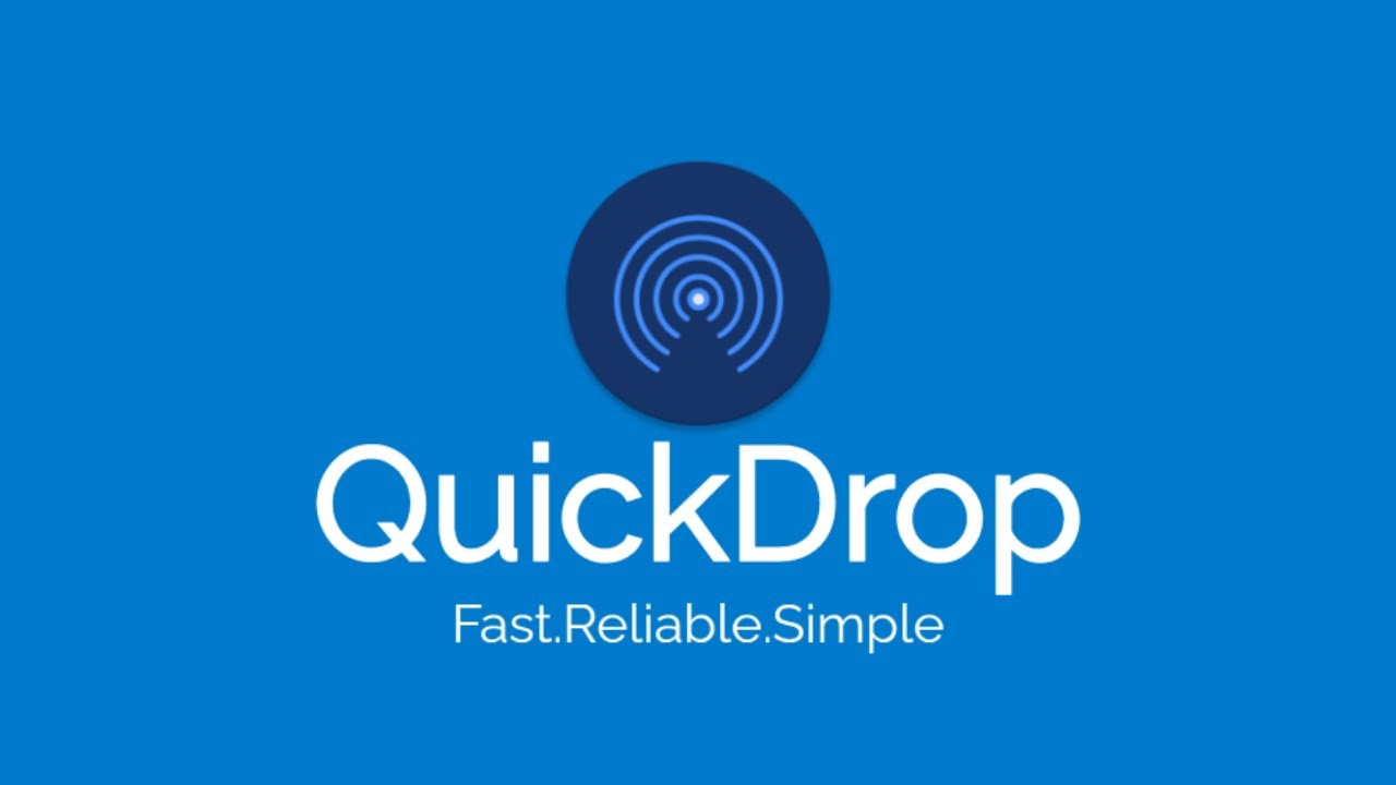 QuickDrop: file sharing application features - YouTube