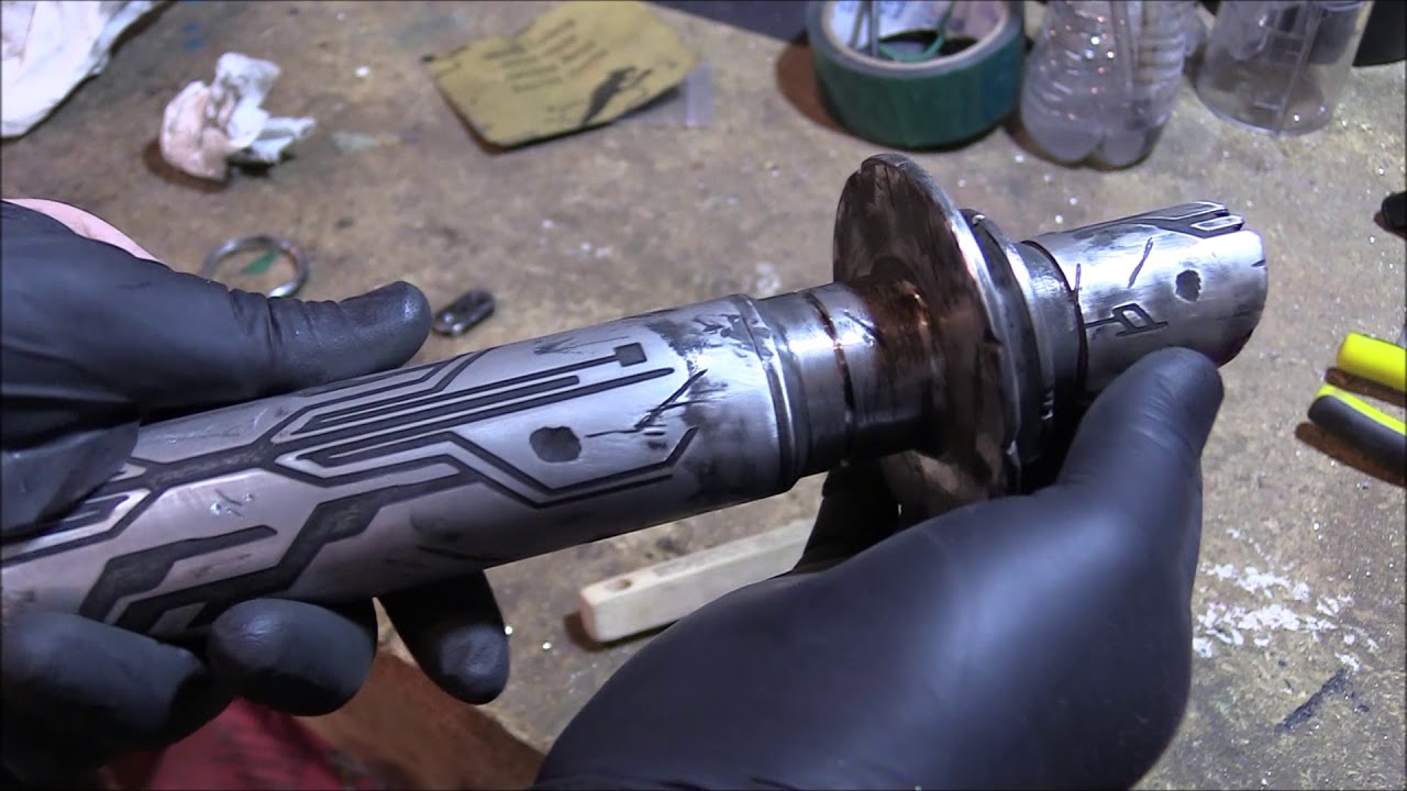 Nurgle Wampa Claw Lightsaber Built - Part One - Acid Etching ...