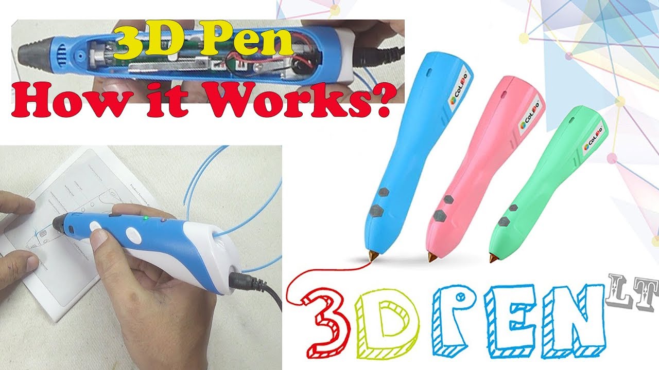 How it Works: 3D Pen? 3D Pen Unboxing & Review - YouTube