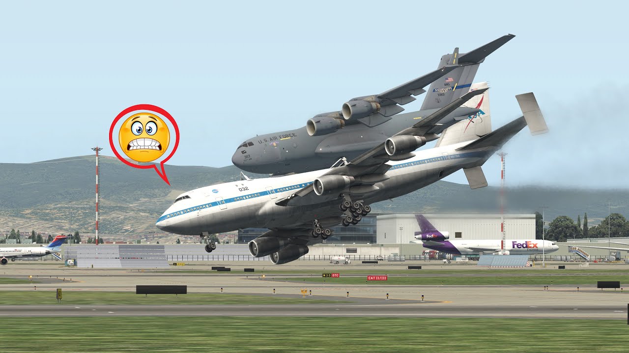 Pilot Click Wrong Button Causing The Terrible Landing - YouTube