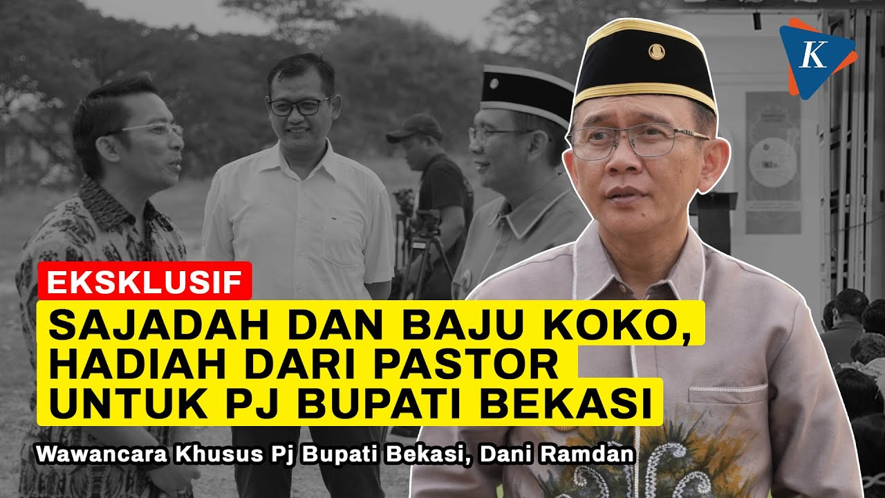 Pastor Gereja Ibu Teresa Cikarang Beri Sajadah dan Baju Koko ke Pj ...
