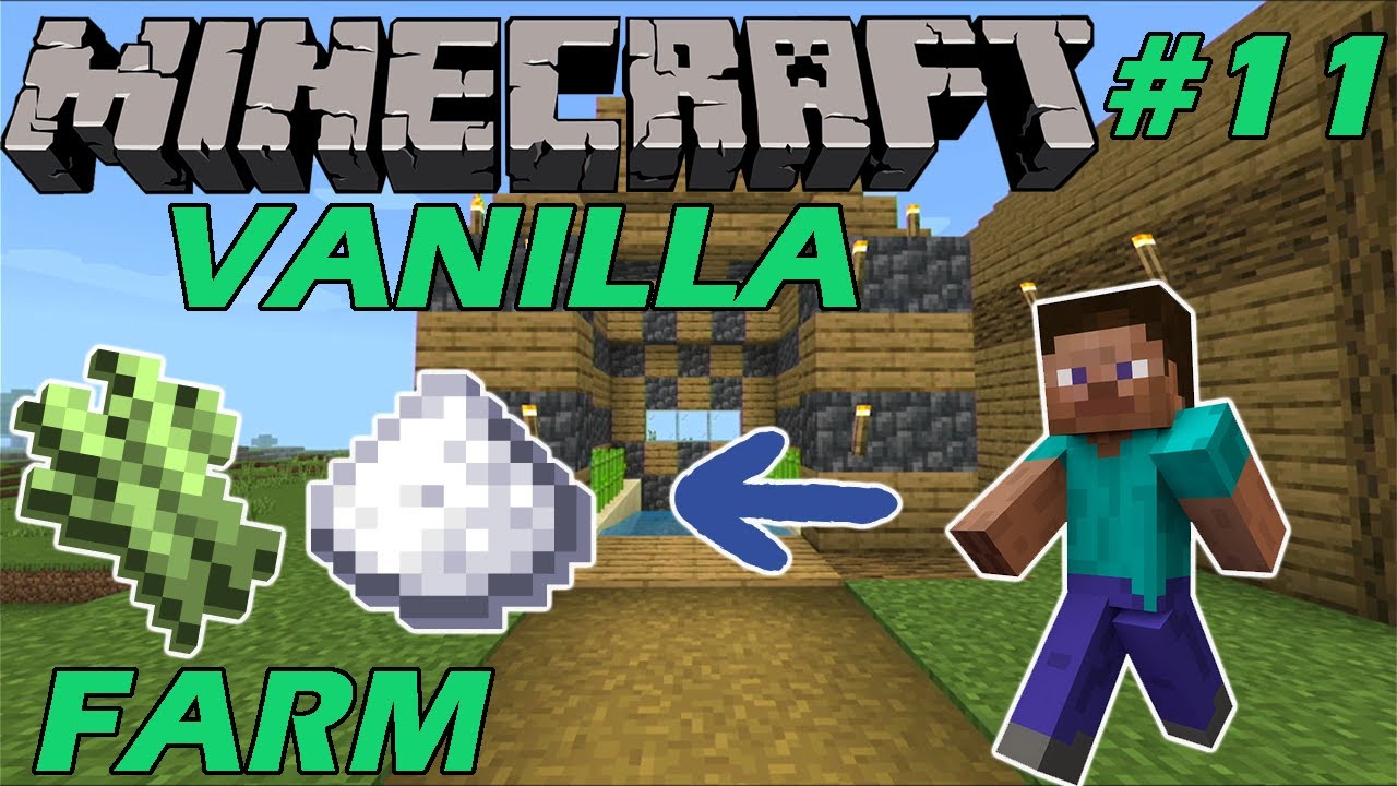 MINECRAFT SERIE PRINCIPALE: LA NOSTRA FARM DI CANNE DA ZUCCHERO! [EP ...