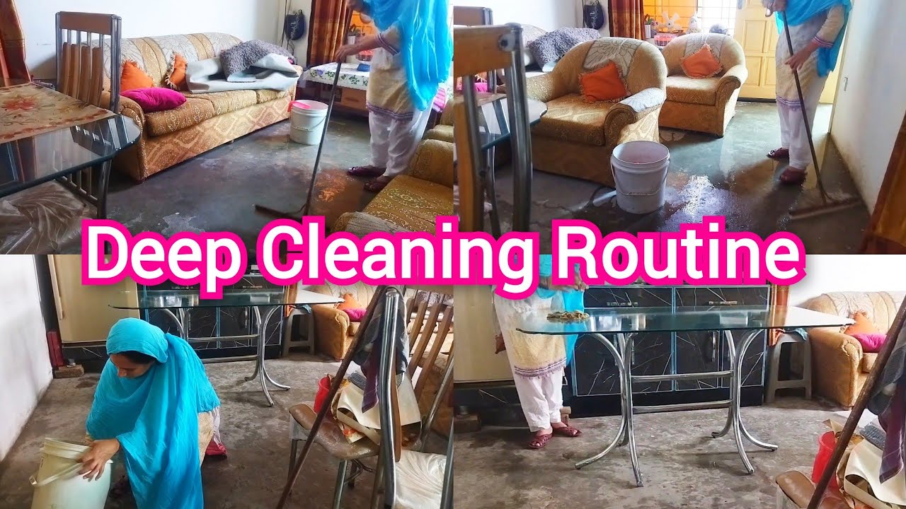 Deep Cleaning Routine | Pakistani mom house cleaning vlog | Abida ...
