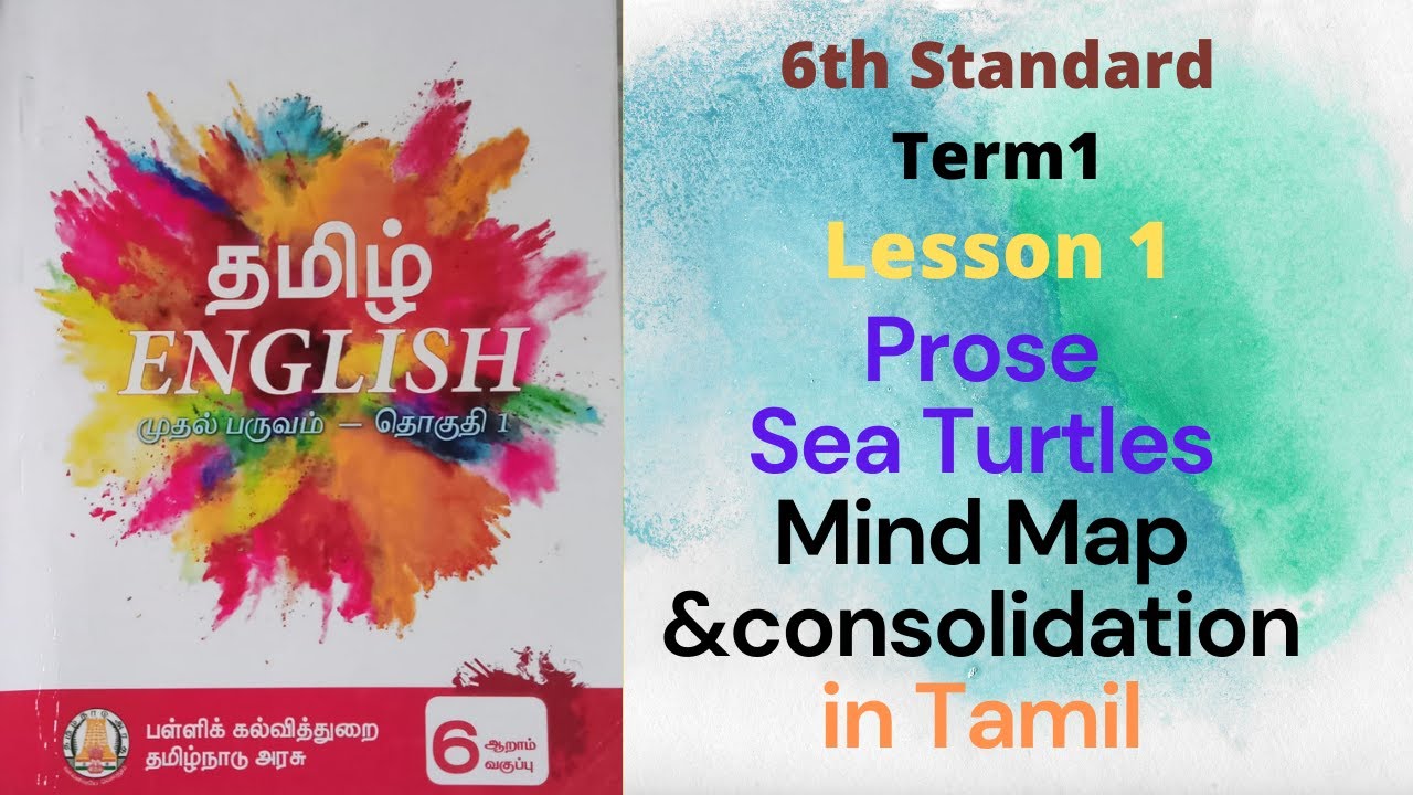 #mindmap Sea Turtle Mind map and Consolidation 6th Standard I English I ...