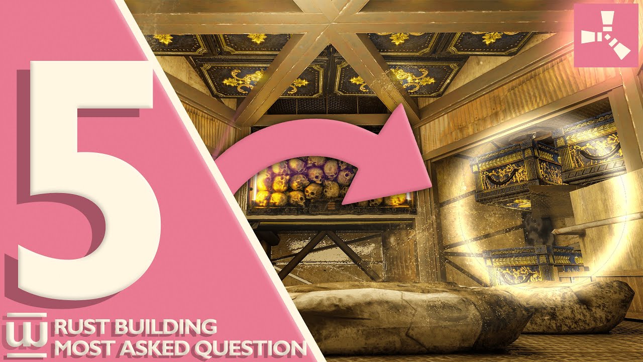 5 MOST Asked RUST BUILDING Questions ANSWERED - YouTube