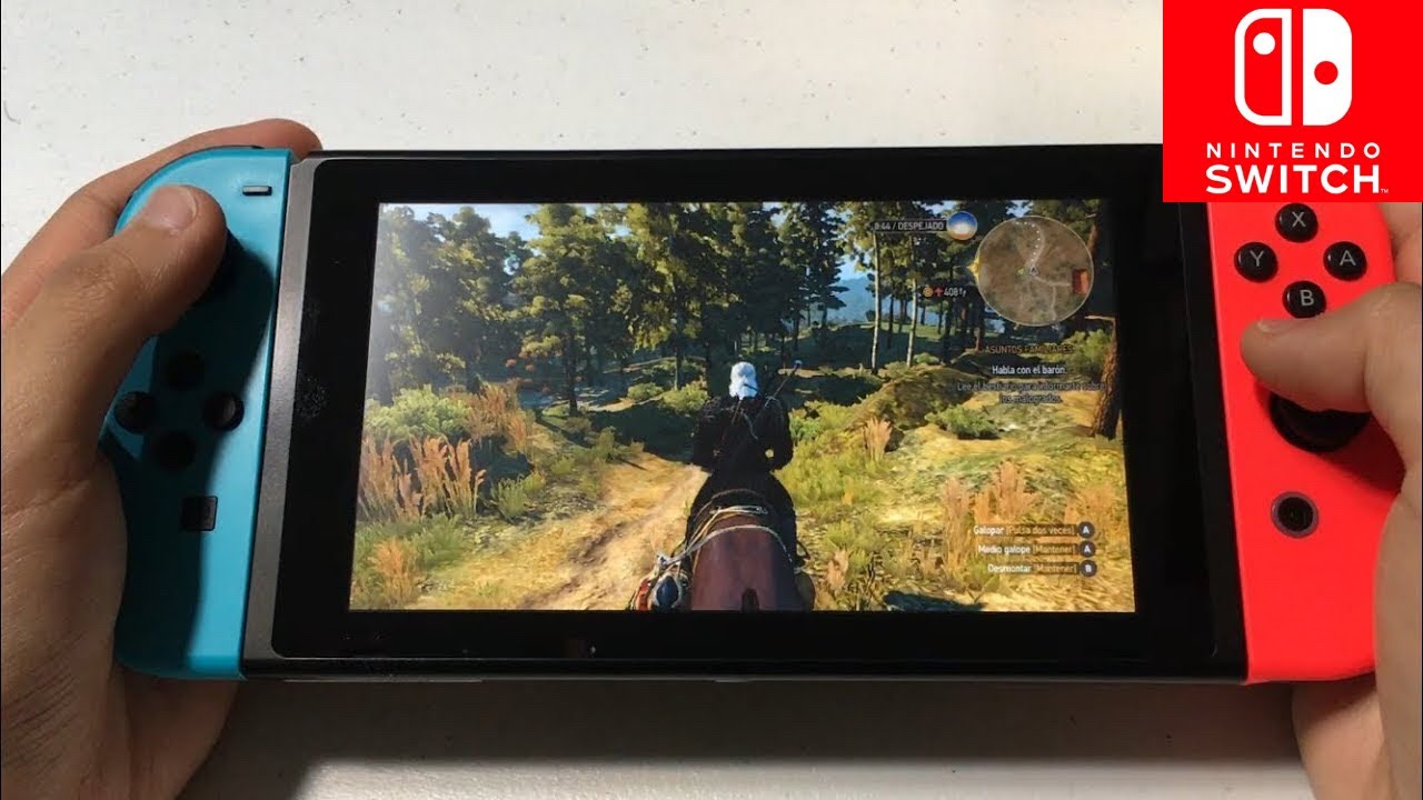 The Witcher 3: Wild Hunt Nintendo Switch Gameplay - YouTube