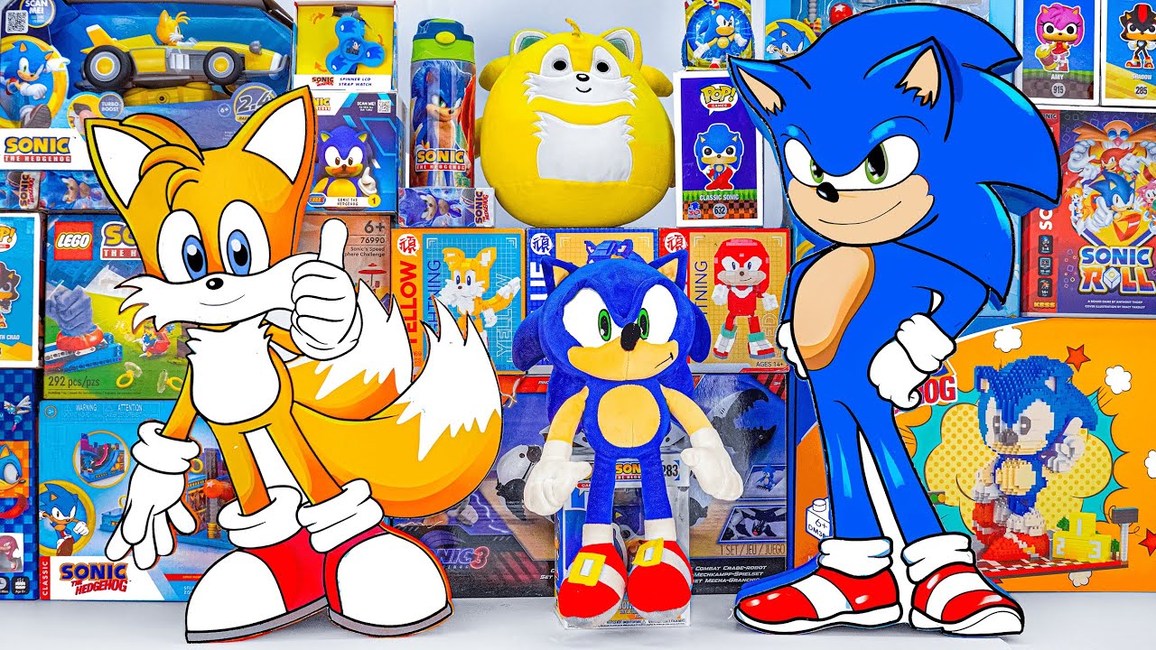 Unboxing ALL the Sonic 3 Wave 3 Action Figure | New Gerald Robotnik ...