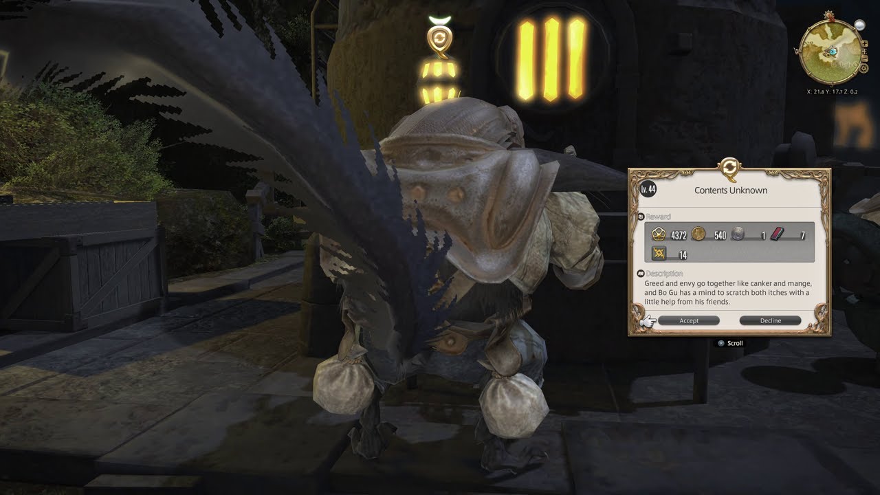 FFXIV Kobold Society Quest: Contents Unknown - YouTube