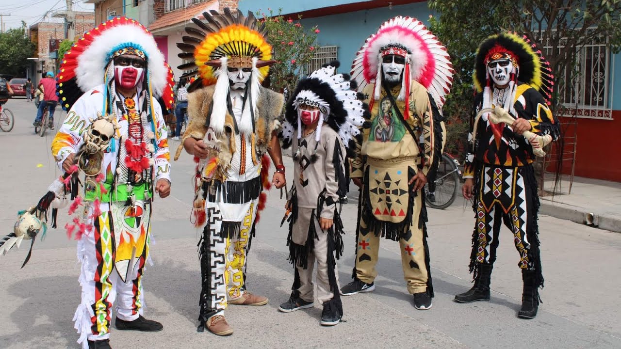 Danza de apaches Valtierrilla - YouTube