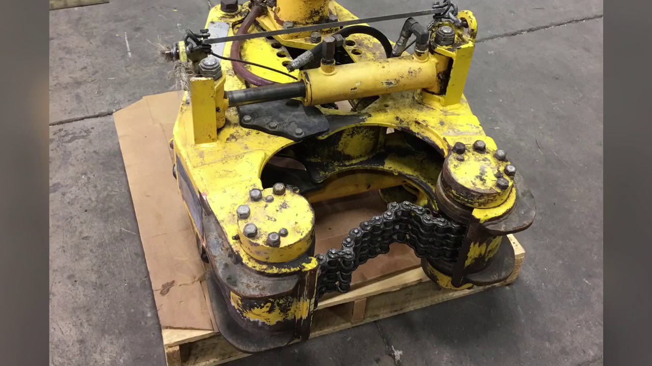 Iron roughneck refurbished Hawkjaw Jr. W/950 spinner - YouTube