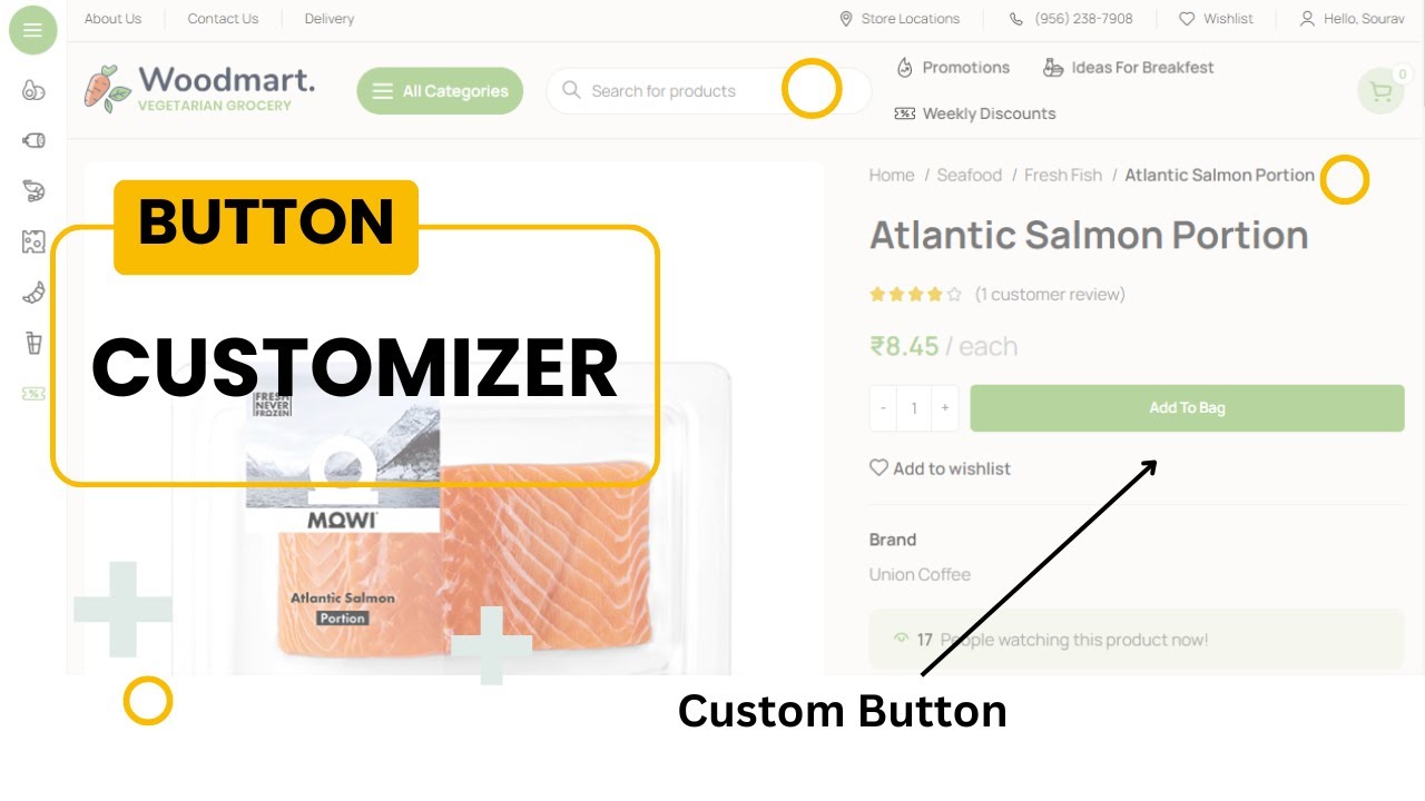 Custom Buttons for WooCommerce WordPress Plugin | #wordpress # ...