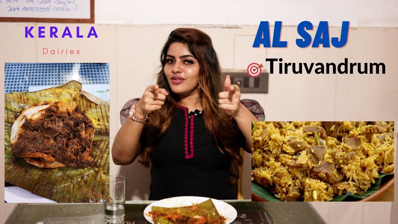 Al saj restaurant in trivandrum | diya's Vlogs | Kerala Dairies - YouTube