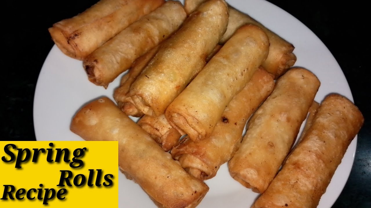 Restaurant Style Chinese Spring Roll | Ramadan Recipe | Make & Freeze ...
