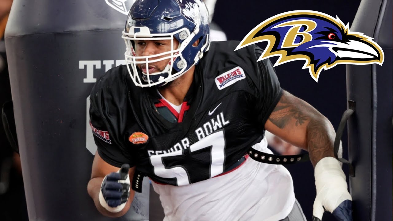 Travis Jones Highlights | Welcome to the Baltimore Ravens - YouTube