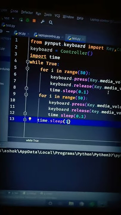 Automatic Laptop System Volume Control using python || Python ...