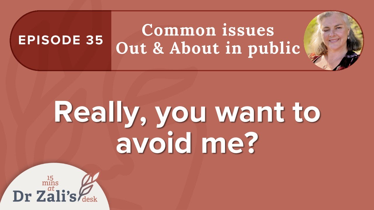 Common issues out and about in public: Avoidance - YouTube