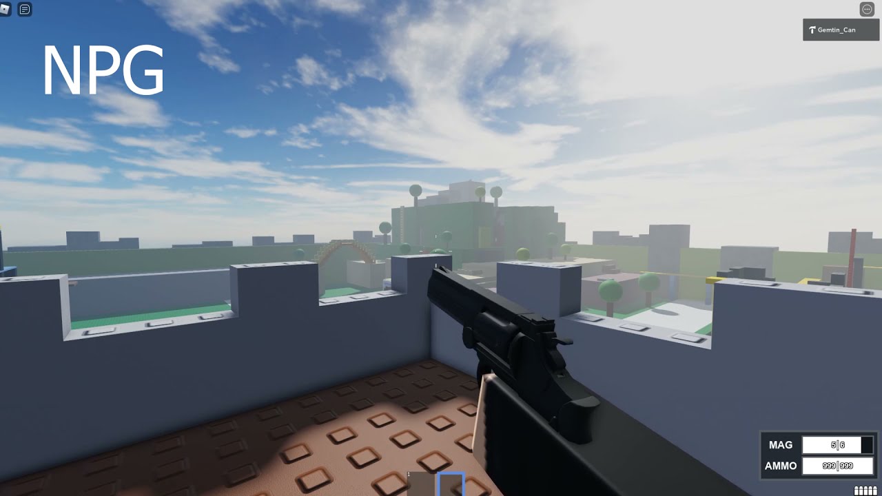 [FE GUN KIT] Roblox MP-412 REX Showcase - YouTube
