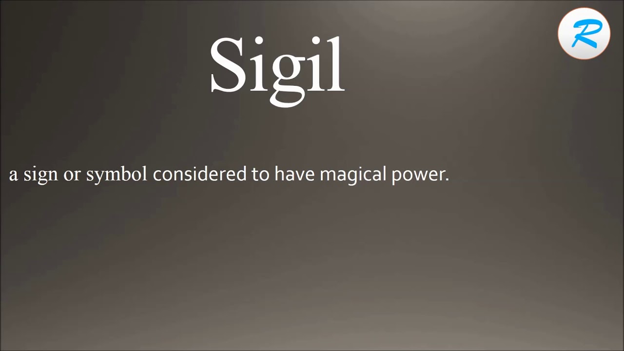 How to pronounce Sigil - YouTube