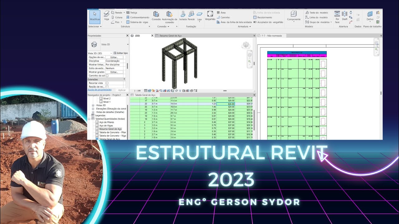 Novo Template Estrutural e Revit 2023 - YouTube
