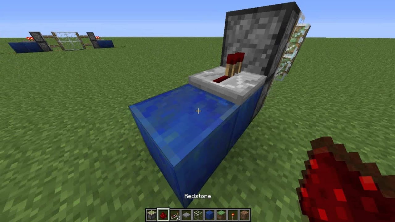 WORLD RECORD! 2x2 minecraft piston door in 21.1 seconds! [beaten] - YouTube