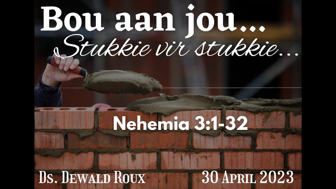 Bou aan jou....Stukkie vir stukkie... - YouTube