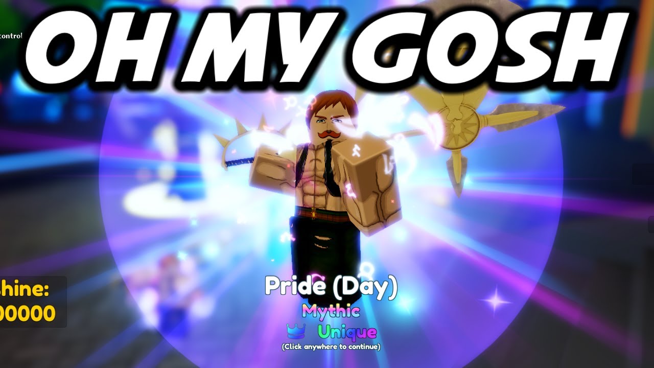 New Unique Pride Day Is INSANELY Strong In Anime Adventures Update 11.5 ...