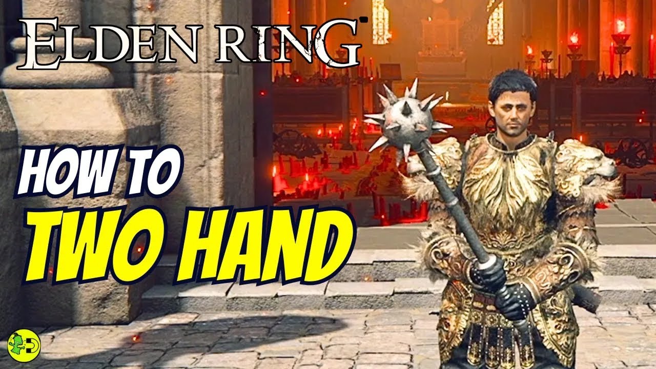 Elden Ring How to Two Hand Weapon - YouTube
