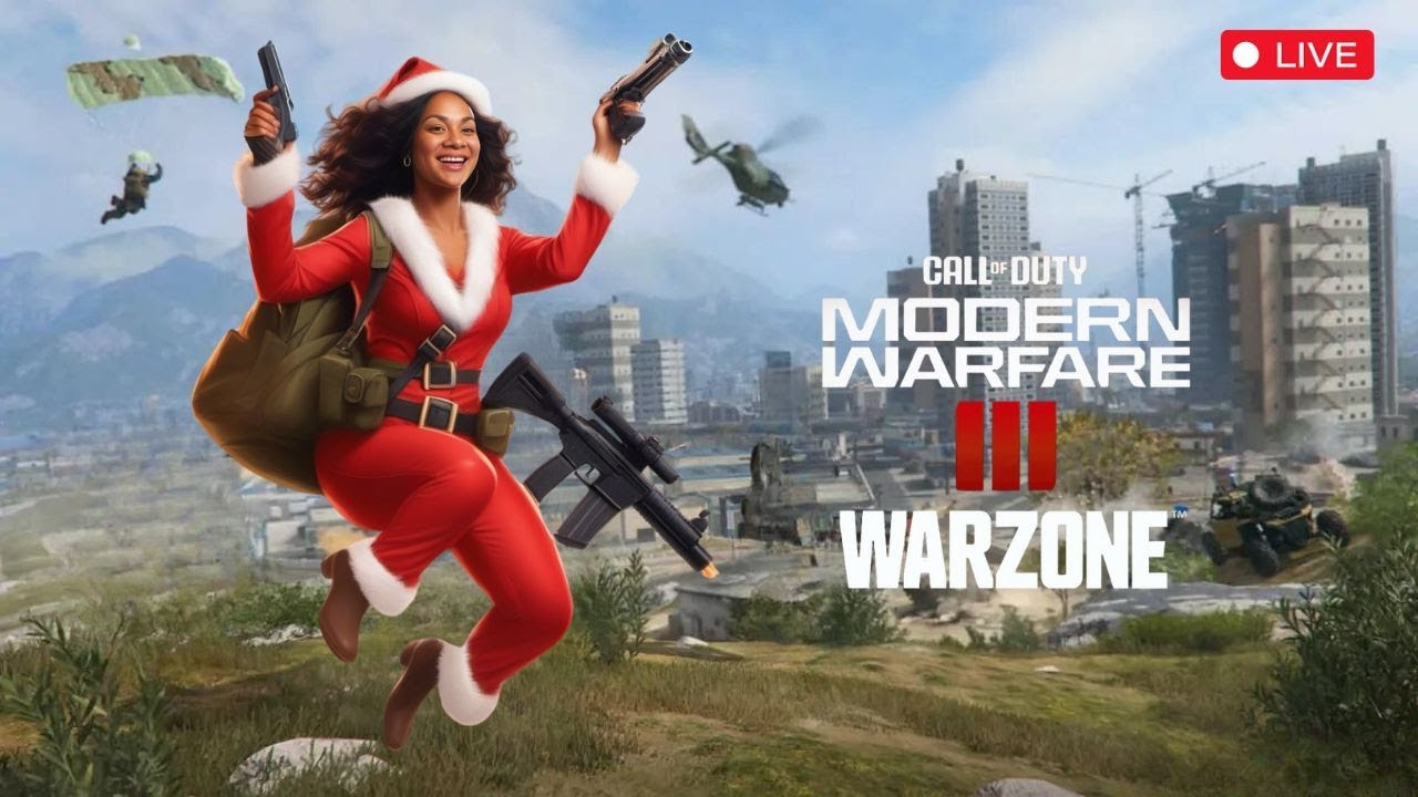LIVE: Looking for my Christmas Gifts in WARZONE/MW3! #callofduty #mw3 #warzone - YouTube