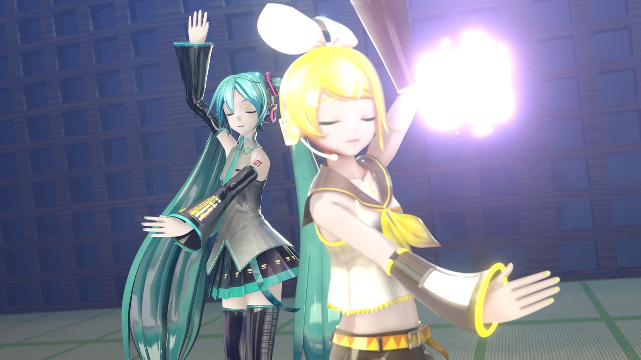 【MMD】美に入り彩を穿つ【YYB式初音ミク 鏡音リン】 - YouTube