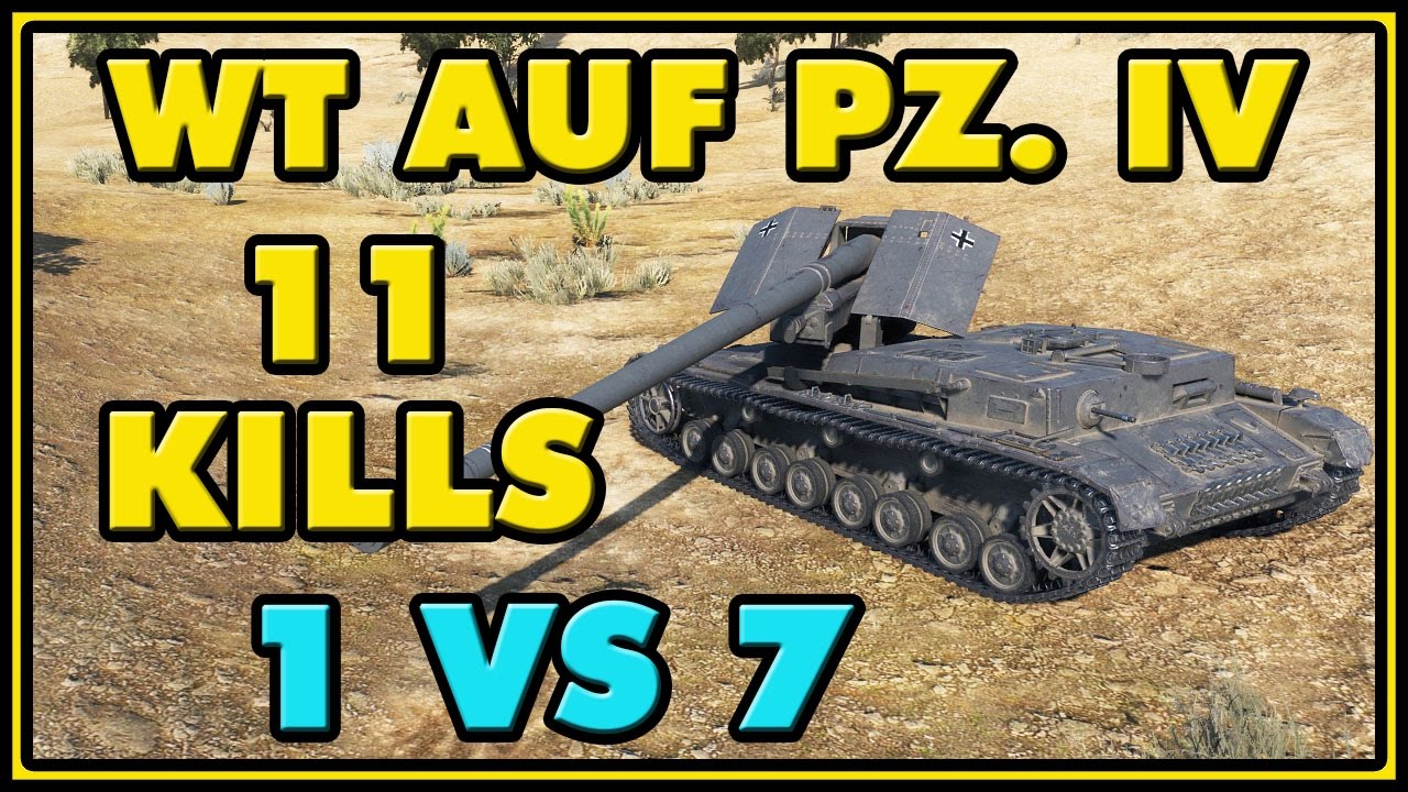 World of Tanks | WT auf Pz. IV - 11 Kills - 8.5K Damage - YouTube