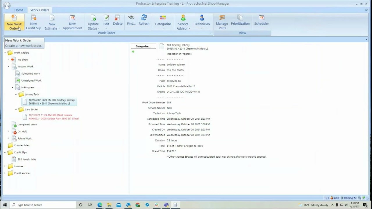 Work Order Reassign - YouTube