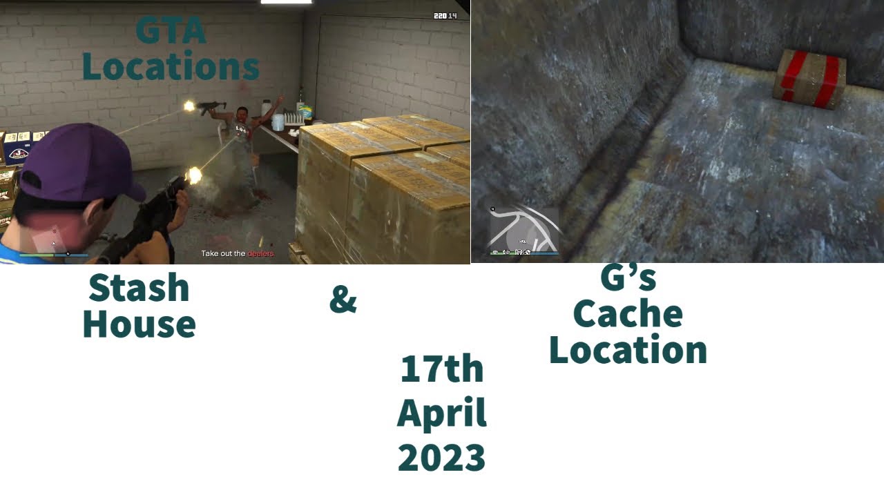 Stash House plus G's Cache Location GTA Online - YouTube