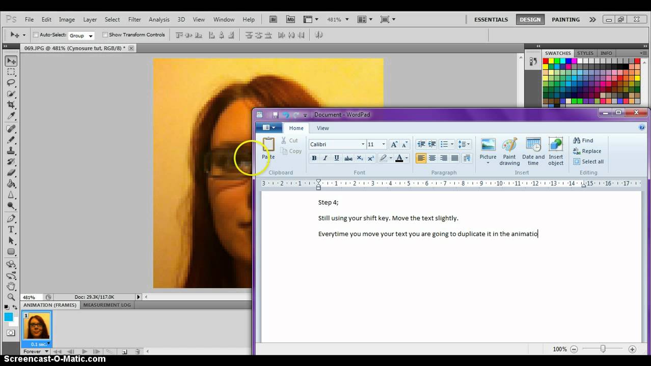Scrolling text tutorial - YouTube