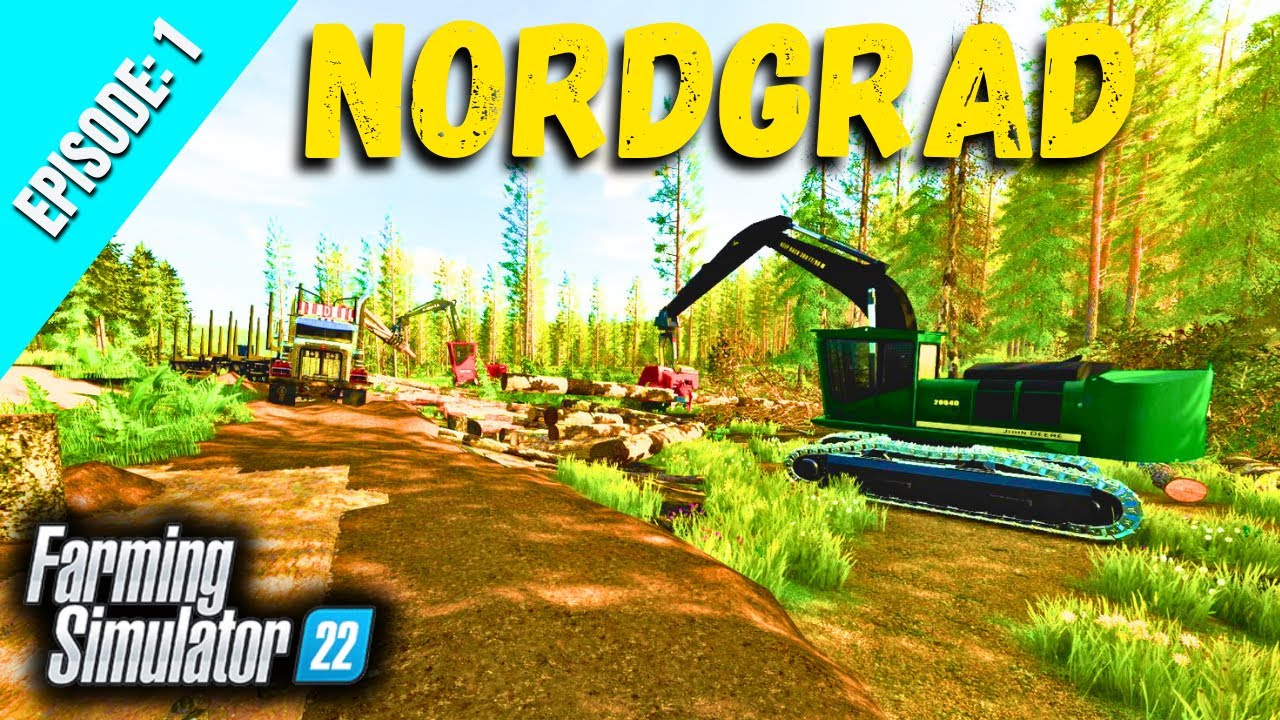 Welcome to Nordgrad! Episode 1 - Farming Simulator 22 - YouTube