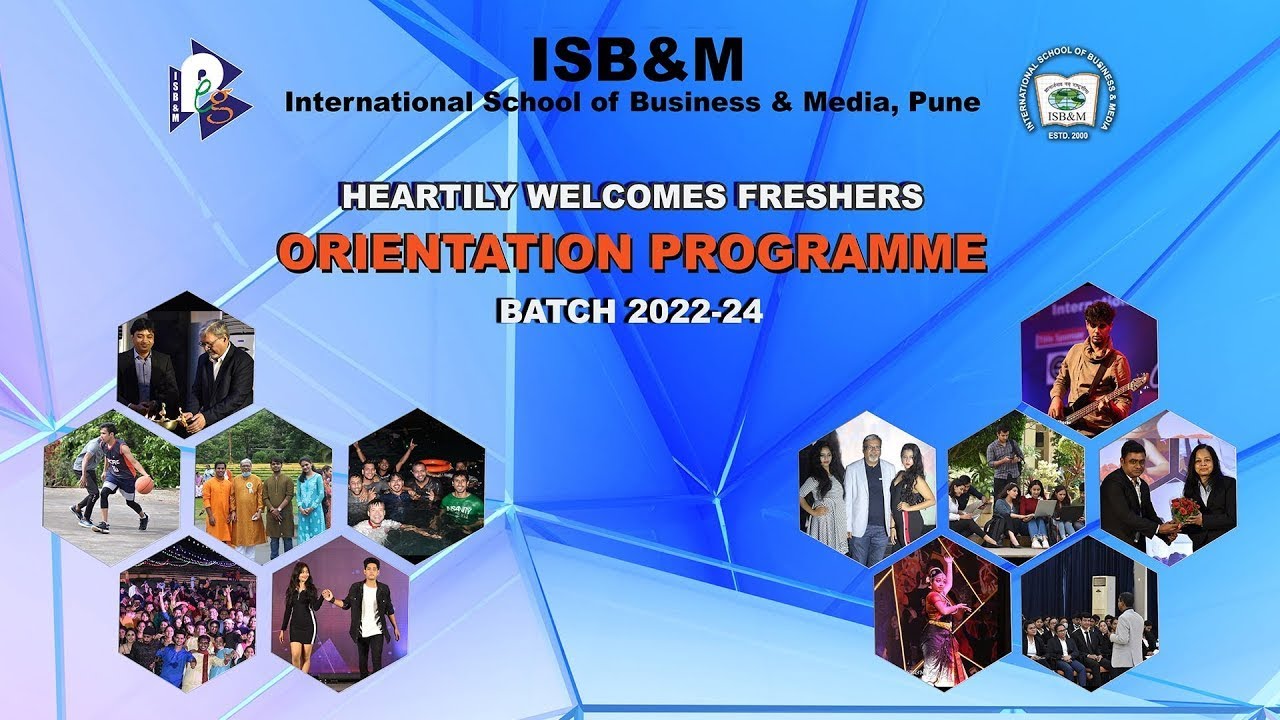 Orientation Programme 2022 Aftermovie | ISB&M Pune | - YouTube