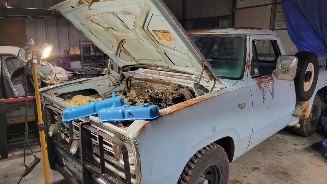 Update on my 1974 Dodge stepside. - YouTube