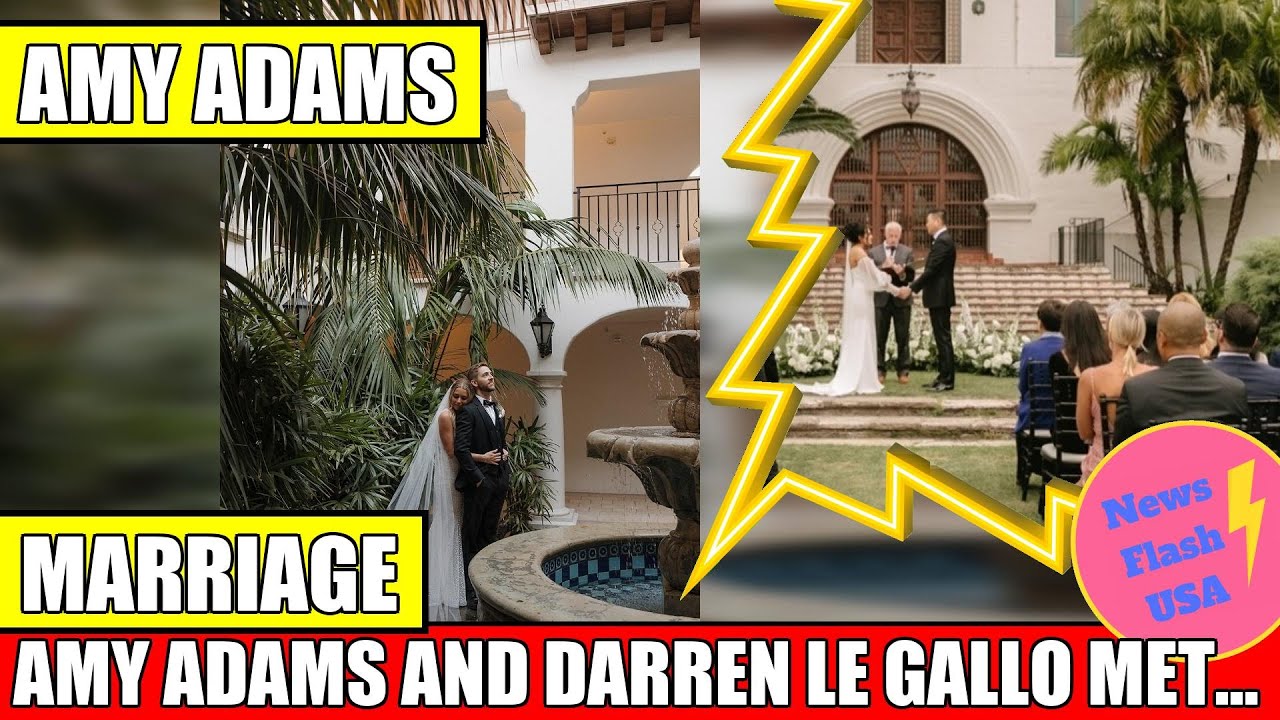 AMY ADAMS' HUSBAND: ALL ABOUT DARREN LE GALLO, THE ACTOR-TURNED-ARTIST ...