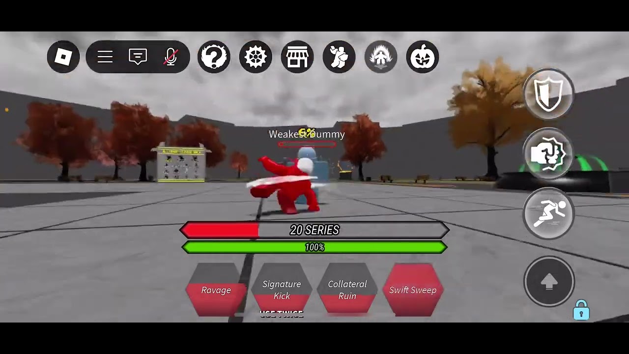 Kj full moveset:except signature kick - YouTube